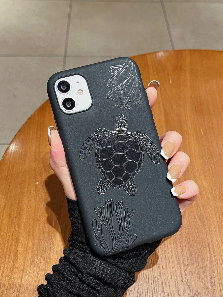 Turtle Print Phone Case | SHEIN USA