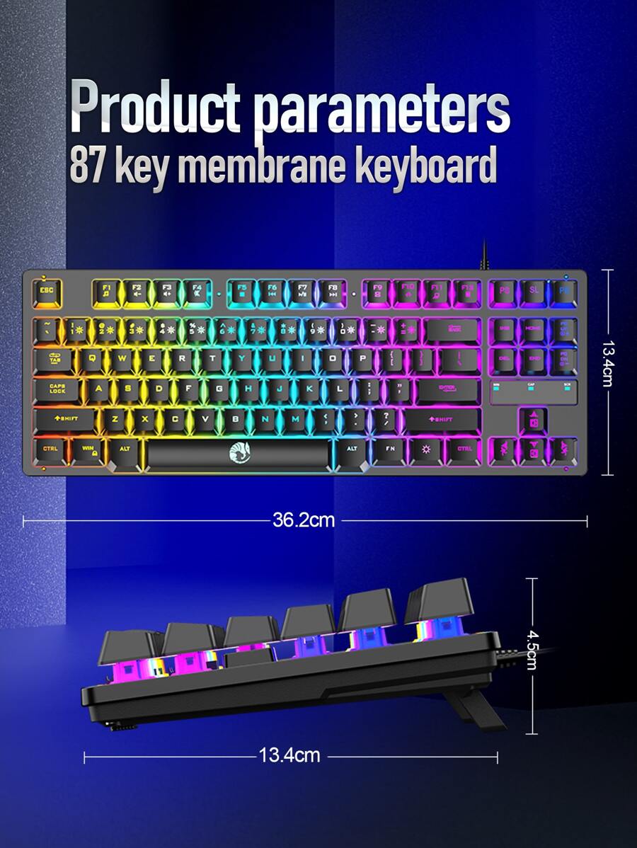 Genuine Mechanical Gaming Keyboard With Wired Connection, Backlit, For ...