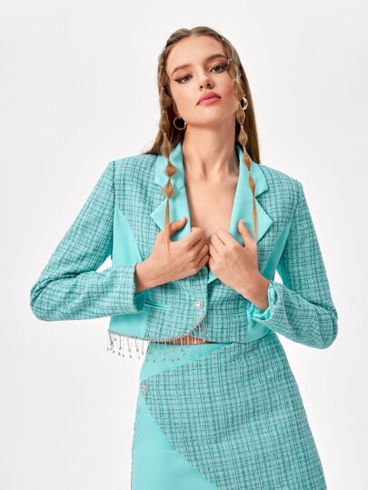 Search tweed blazer | SHEIN USA