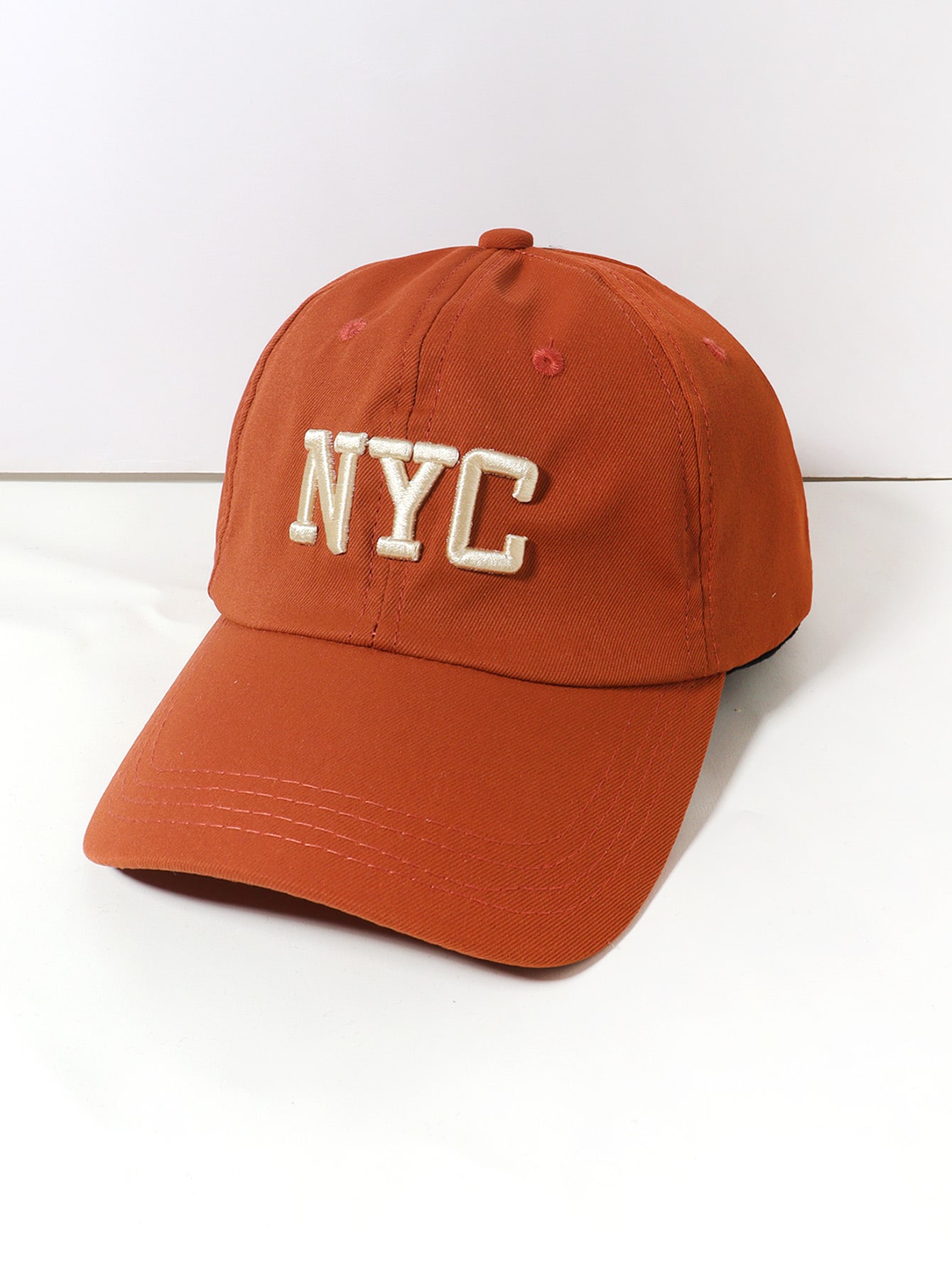 Letter Embroidered Baseball Cap