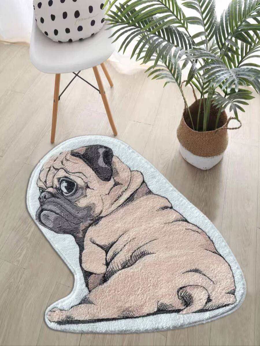 1pc Dog Pattern Rug | SHEIN USA
