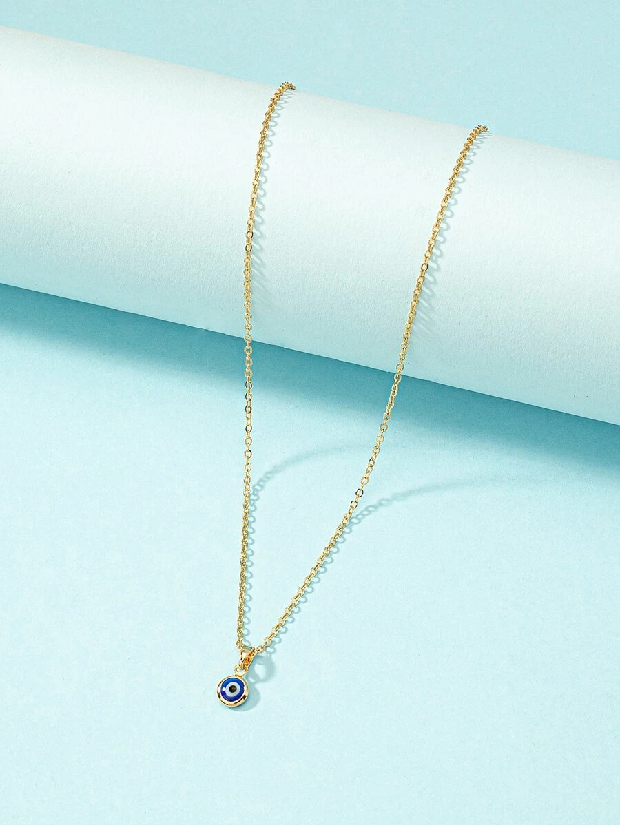 Evil Eye Pendant Necklace | SHEIN USA