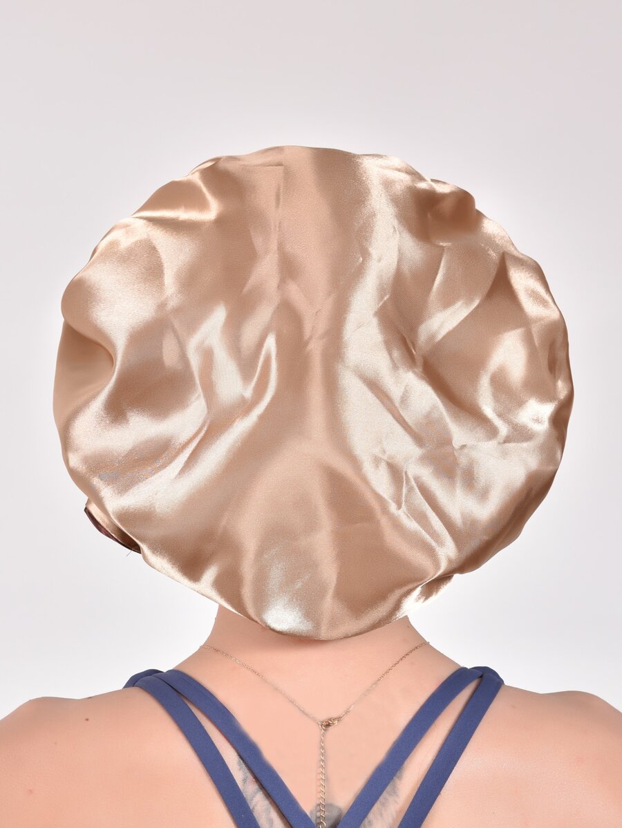 Solid Hair Bonnet Silk Bonnet Satin Bonnet | SHEIN USA