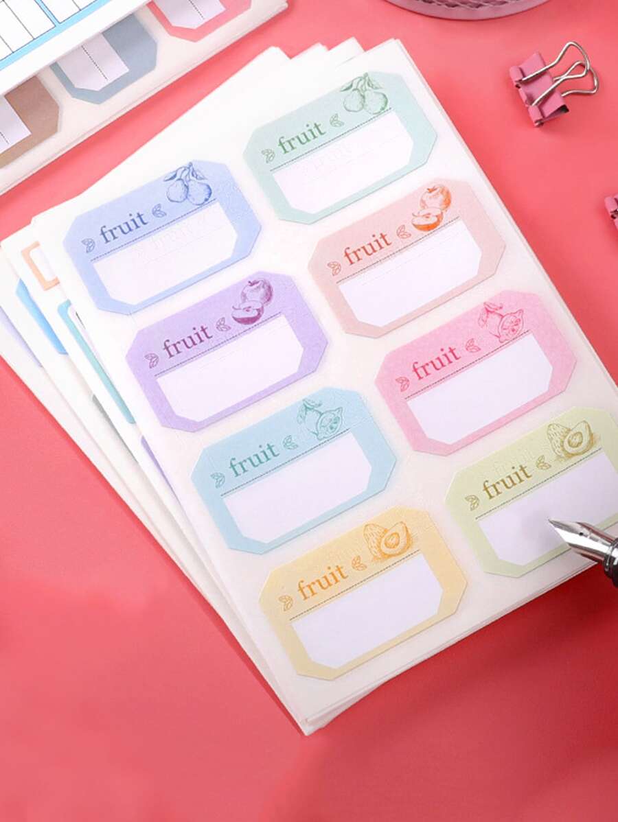 48pcs Letter Graphic Random Waterproof Sticky Note | SHEIN USA