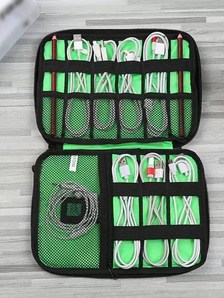 1pc Data Cable Storage Bag | SHEIN USA