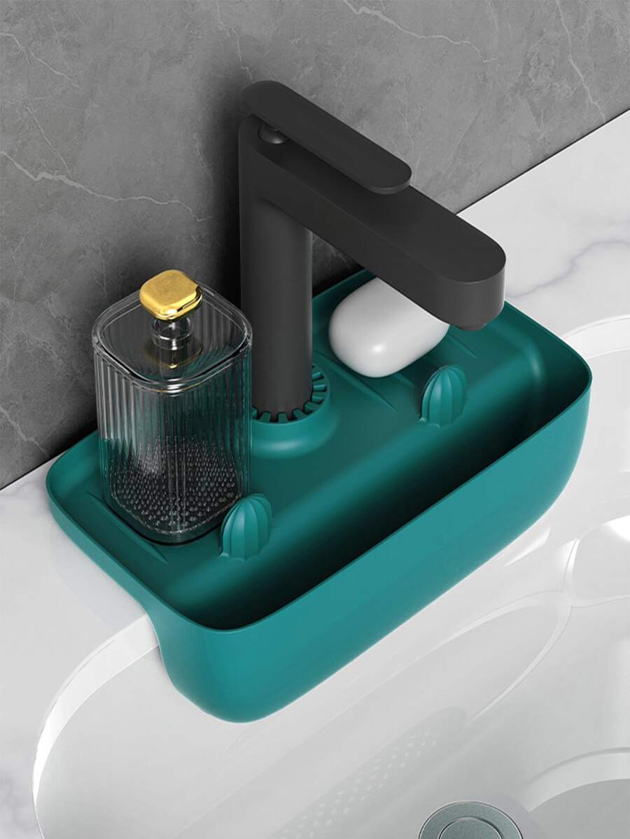 1pc Sink Dish Drying Mat,Splash Guard For Sink Faucet, Faucet Drain ...