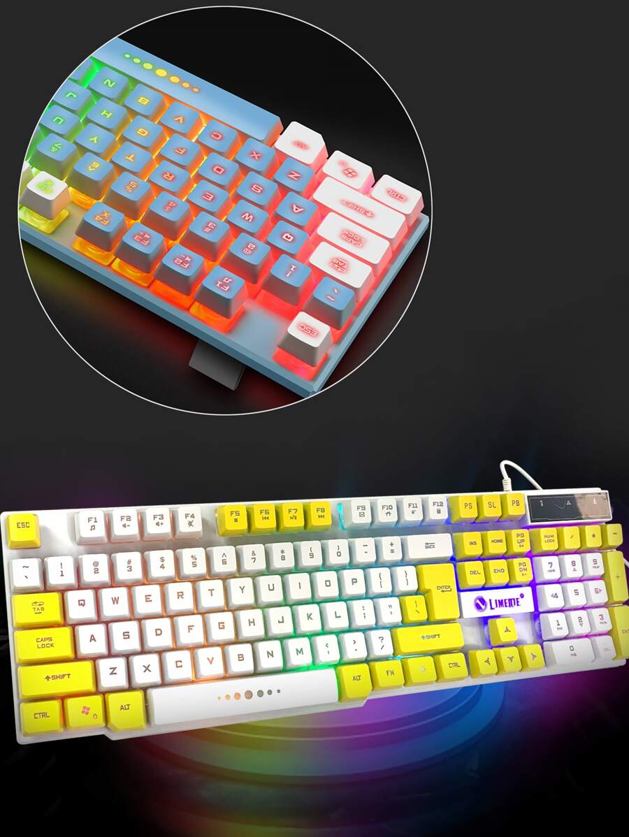 Wired Mechanical Keyboard | SHEIN UK