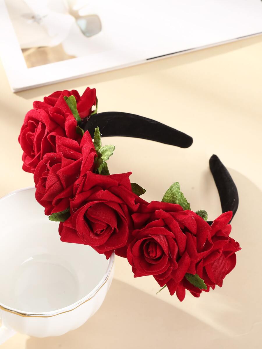 Flower Decor Headband Boho | SHEIN USA