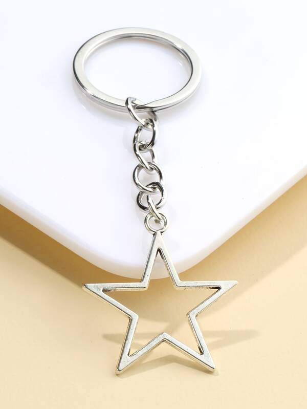 Star Charm Keychain | SHEIN UK