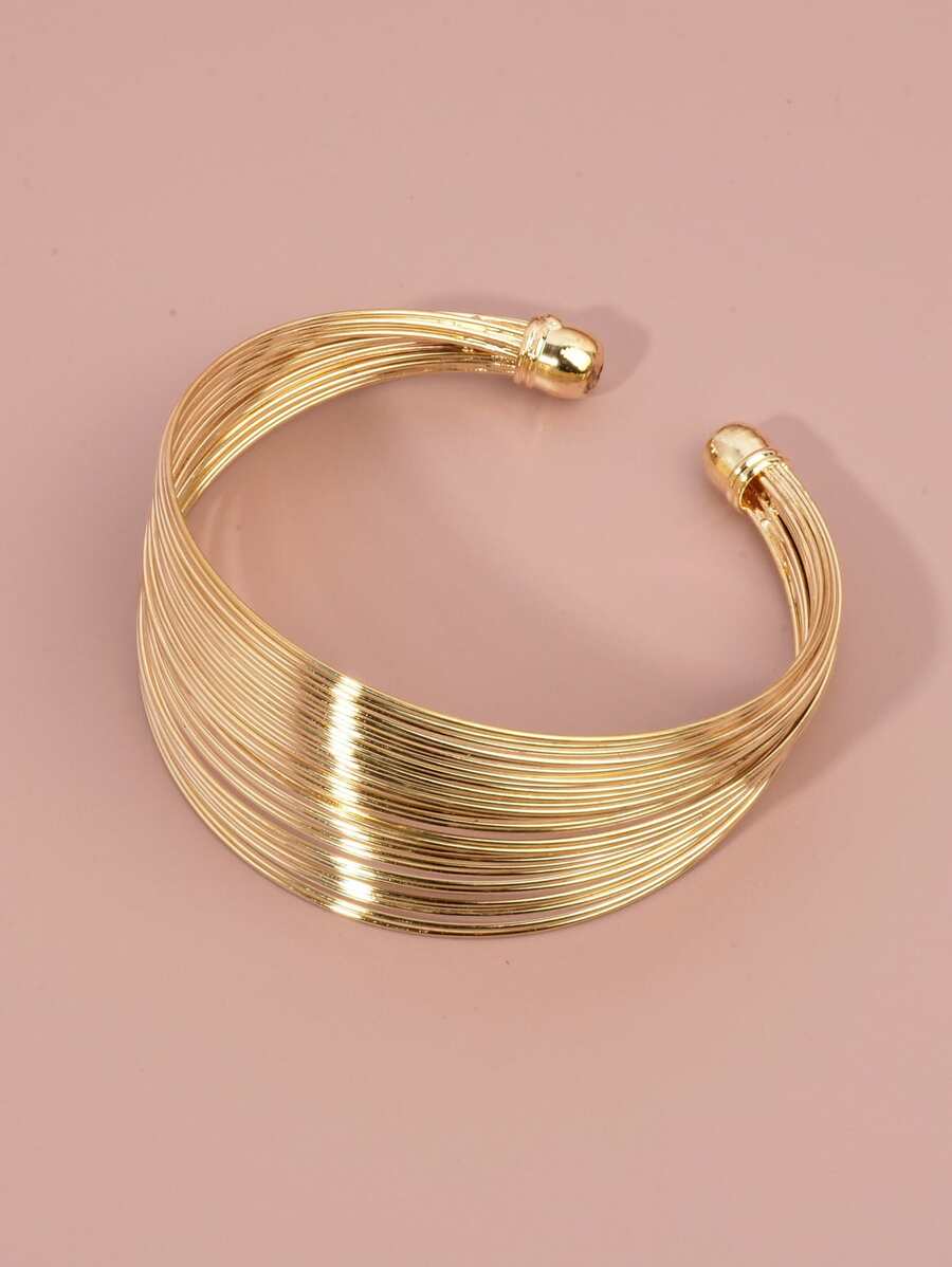 Minimalist Cuff Bangle | SHEIN USA