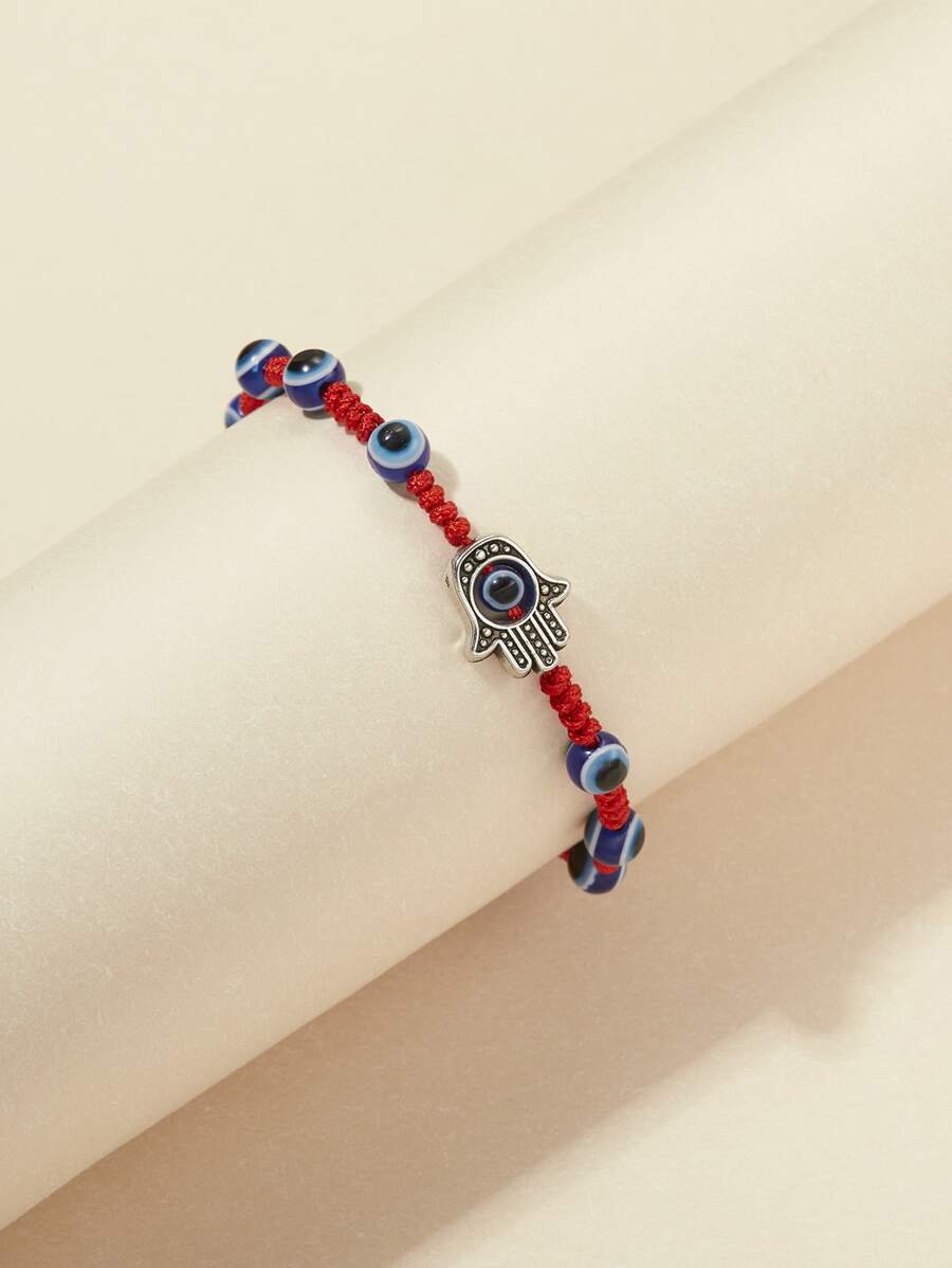 Evil Eye & Hand Decor Bracelet | SHEIN USA