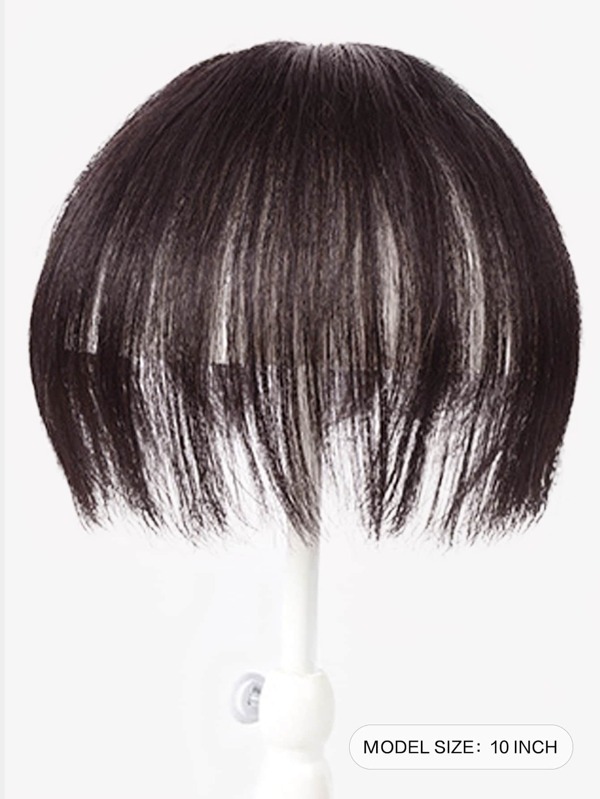 Short Straight Synthetic Hair Topper | SHEIN USA