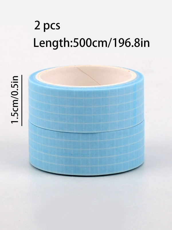 2rolls Plaid Pattern Washi Tape | SHEIN USA