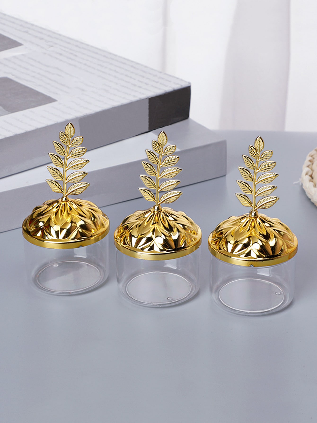 1pc Leaf Design Wrapping Box