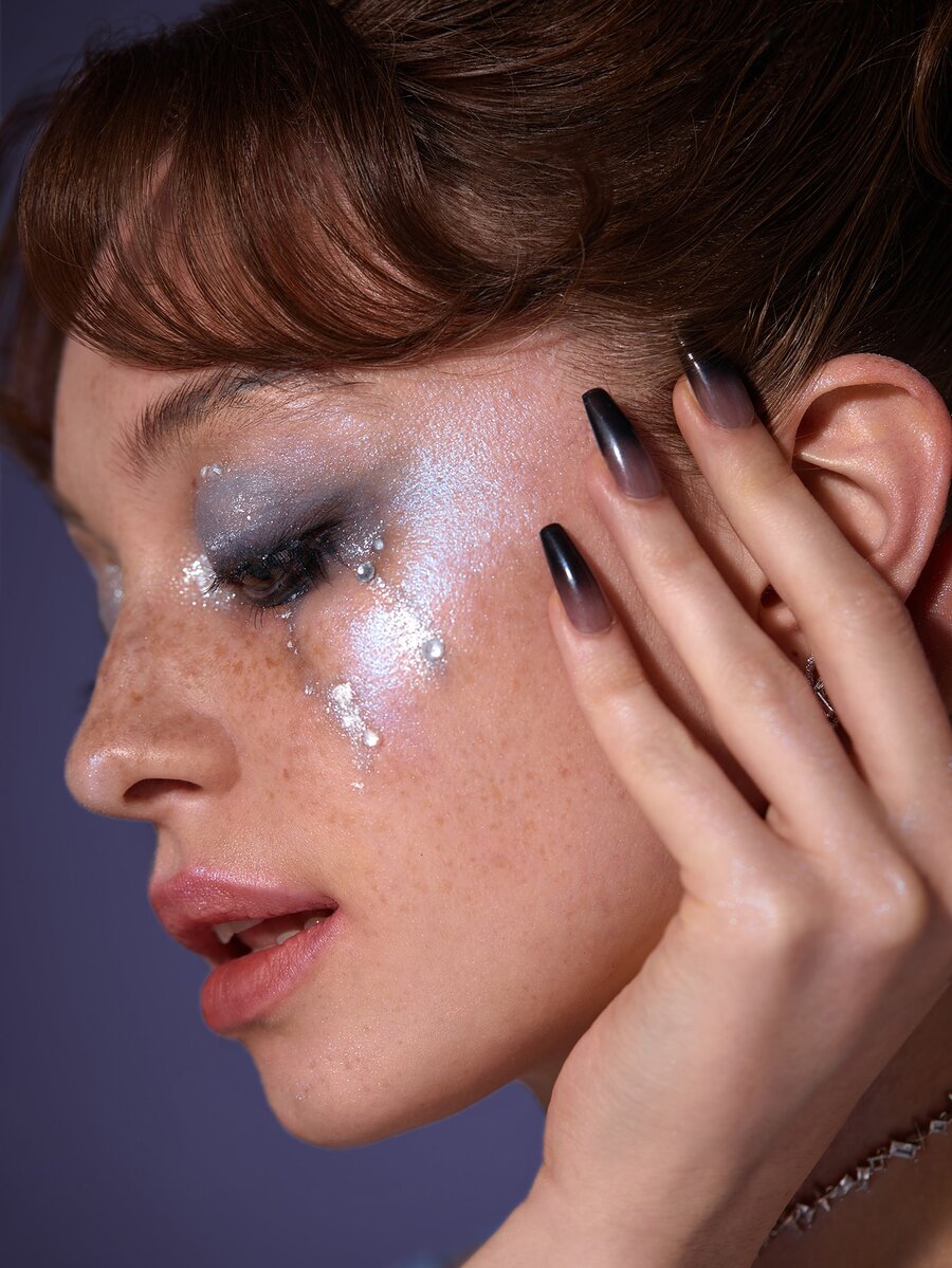 SHEGLAM | Corpse Bride Beaming Butterfly Highlighter Blue White Gothic ...