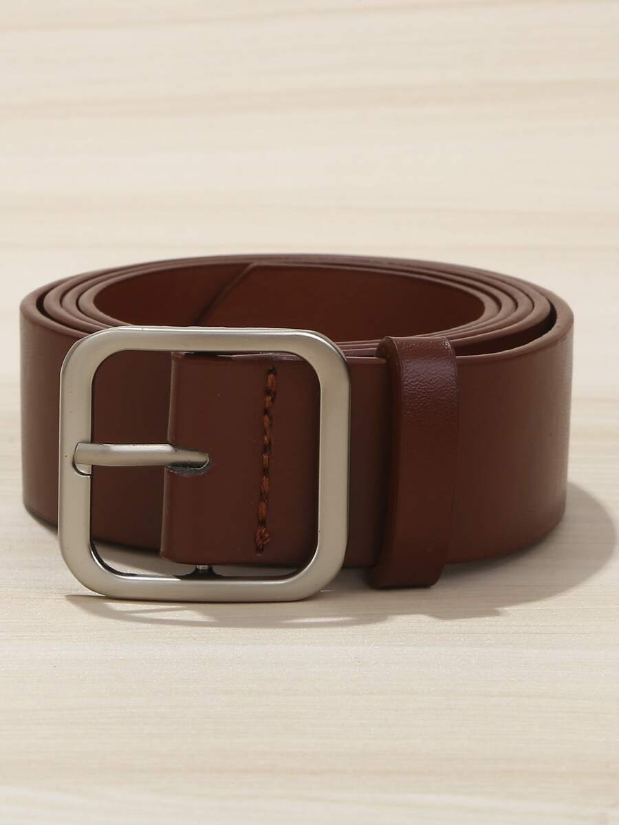 Men Square Buckle Belt | SHEIN USA