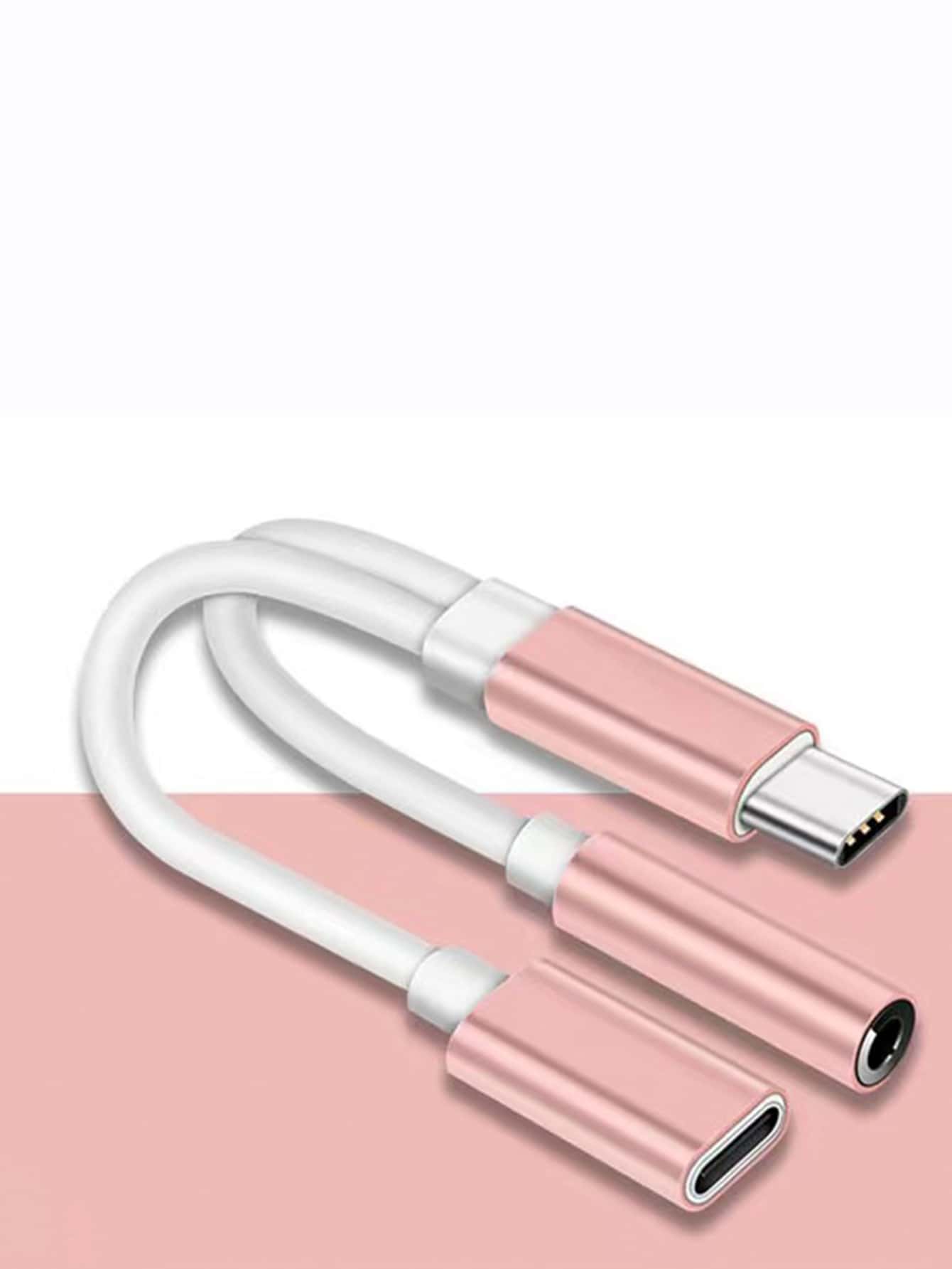 Type C To Audio & Type C Cable Adapter | SHEIN USA