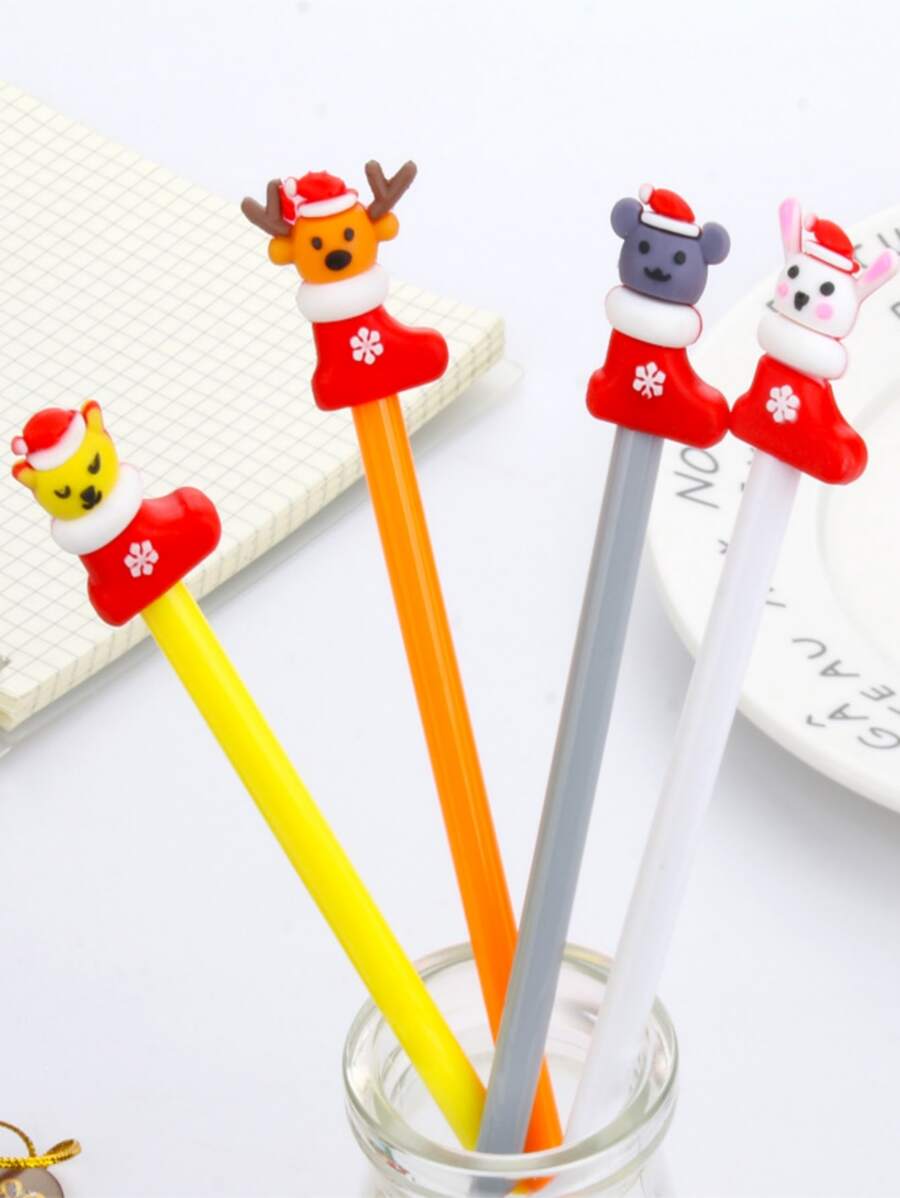1pc Christmas Stocking Random Gel Pen | SHEIN USA