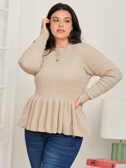 Shop for Plus Size & Curve Sweaters, Cardigans | SHEIN USA