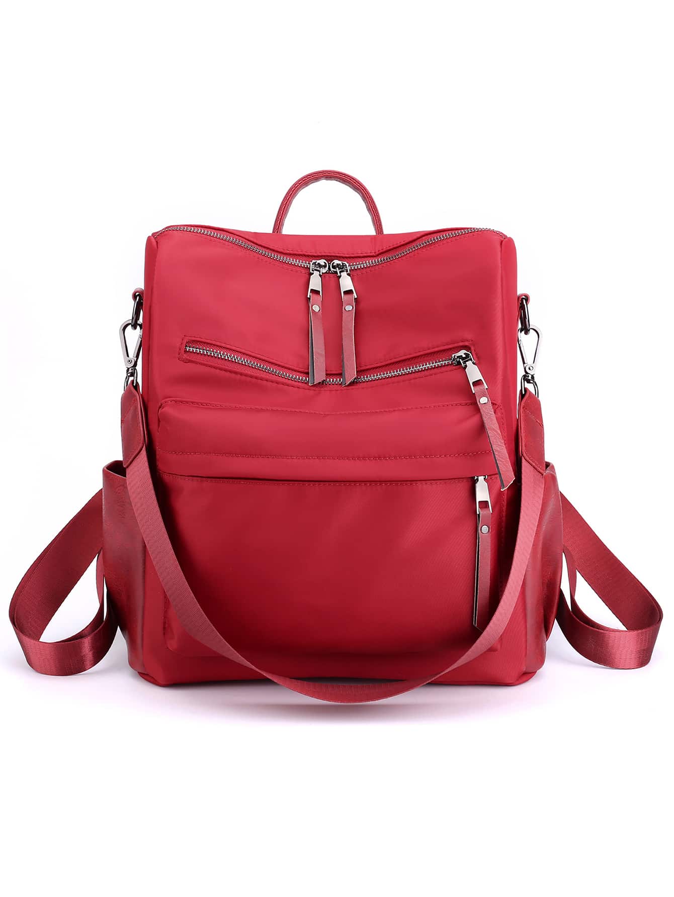 Zip Front Functional Backpack | SHEIN USA