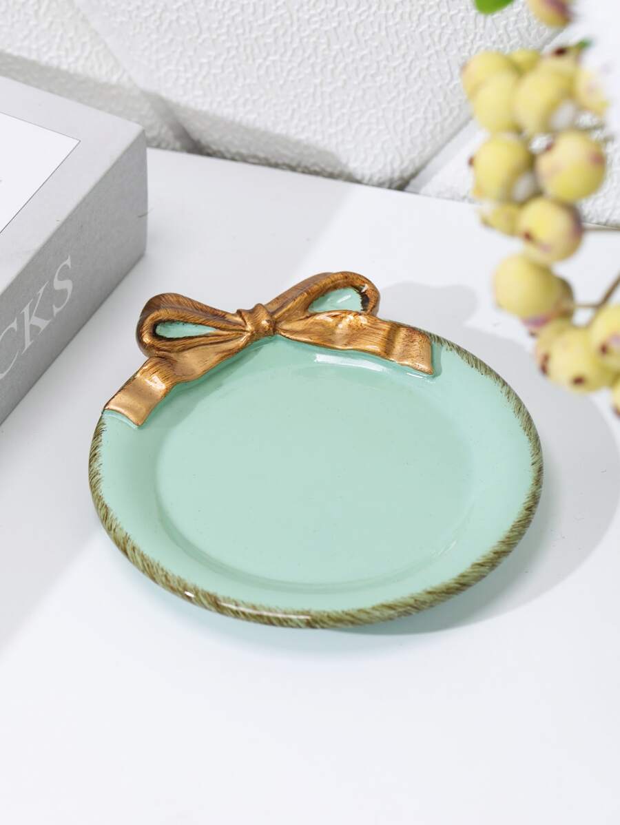1pc Bow Detail Tray | SHEIN USA