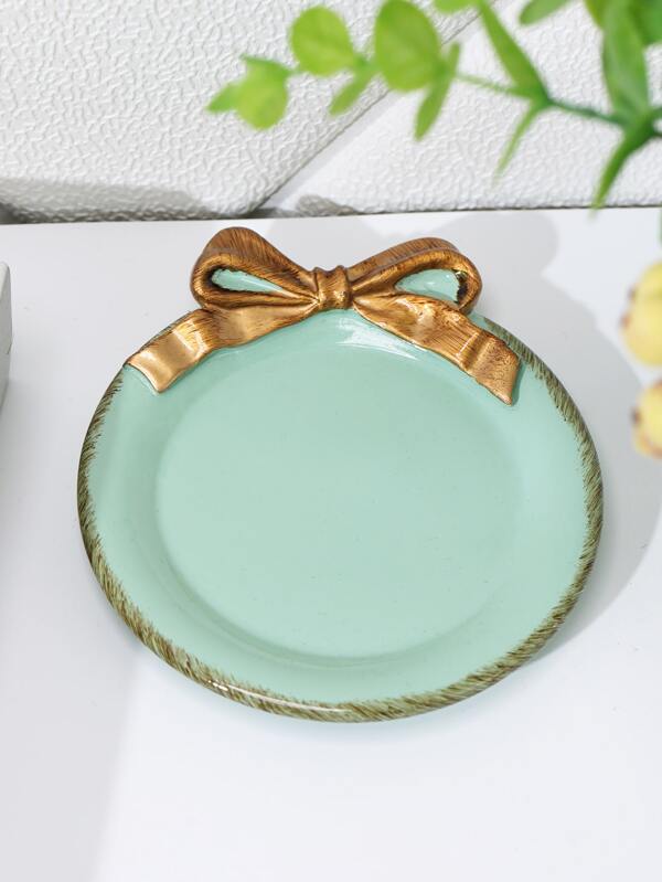 1pc Bow Detail Tray | SHEIN USA