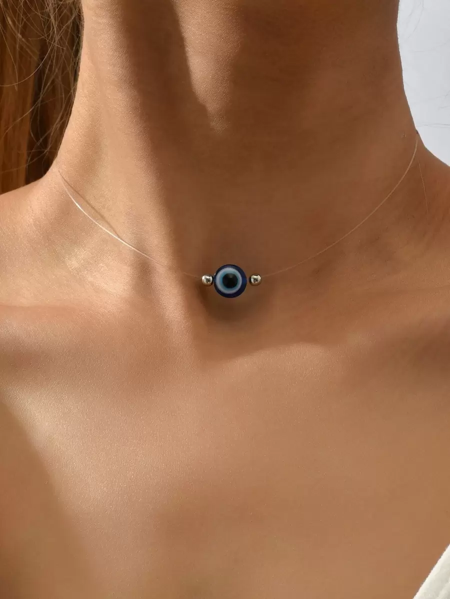 Evil Eye Decor Necklace | SHEIN USA