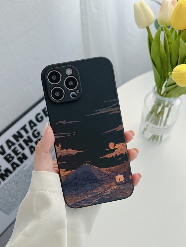 Landscape Print Phone Case | SHEIN USA