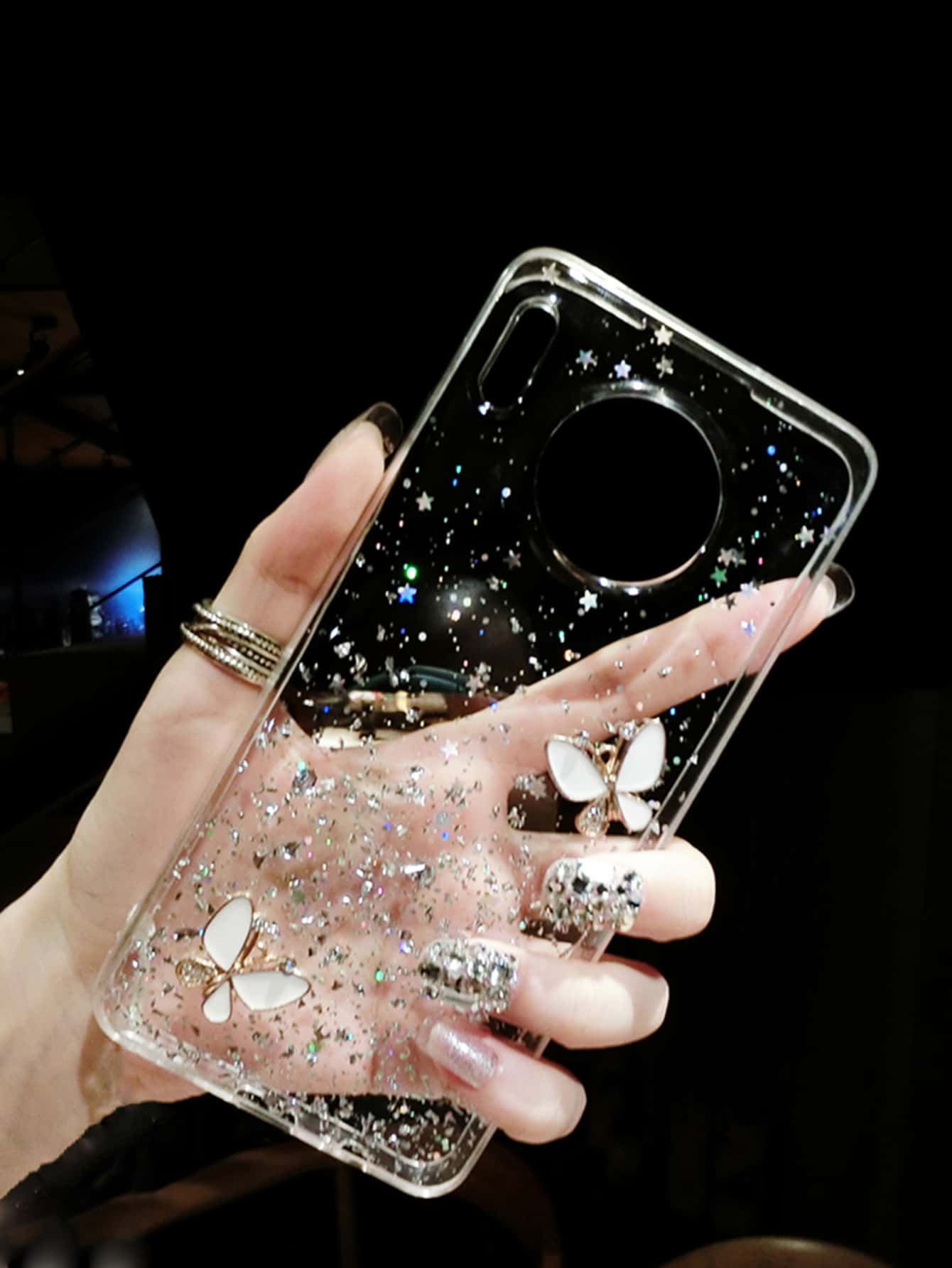 Butterfly Silicone Phone Case Compatible With Iphone 15pro Max 14 13 12 ...