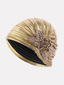 Beaded Flower Decor Head Wrap | SHEIN USA