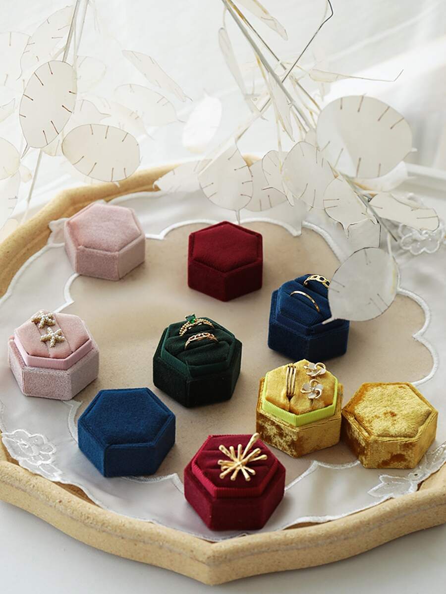 1pc Random Color Ring Storage Box | SHEIN USA