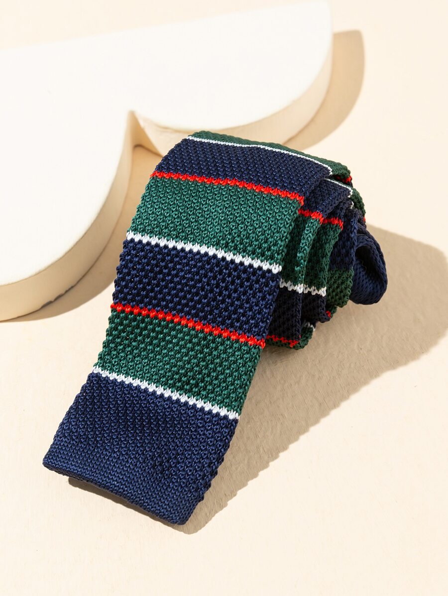 Color Block Tie | SHEIN USA