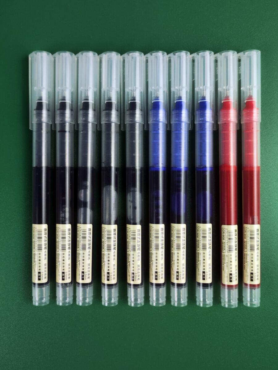 Style Quick-drying Liquid Rollerball Pen Set For Neutral Writing, 5 ...