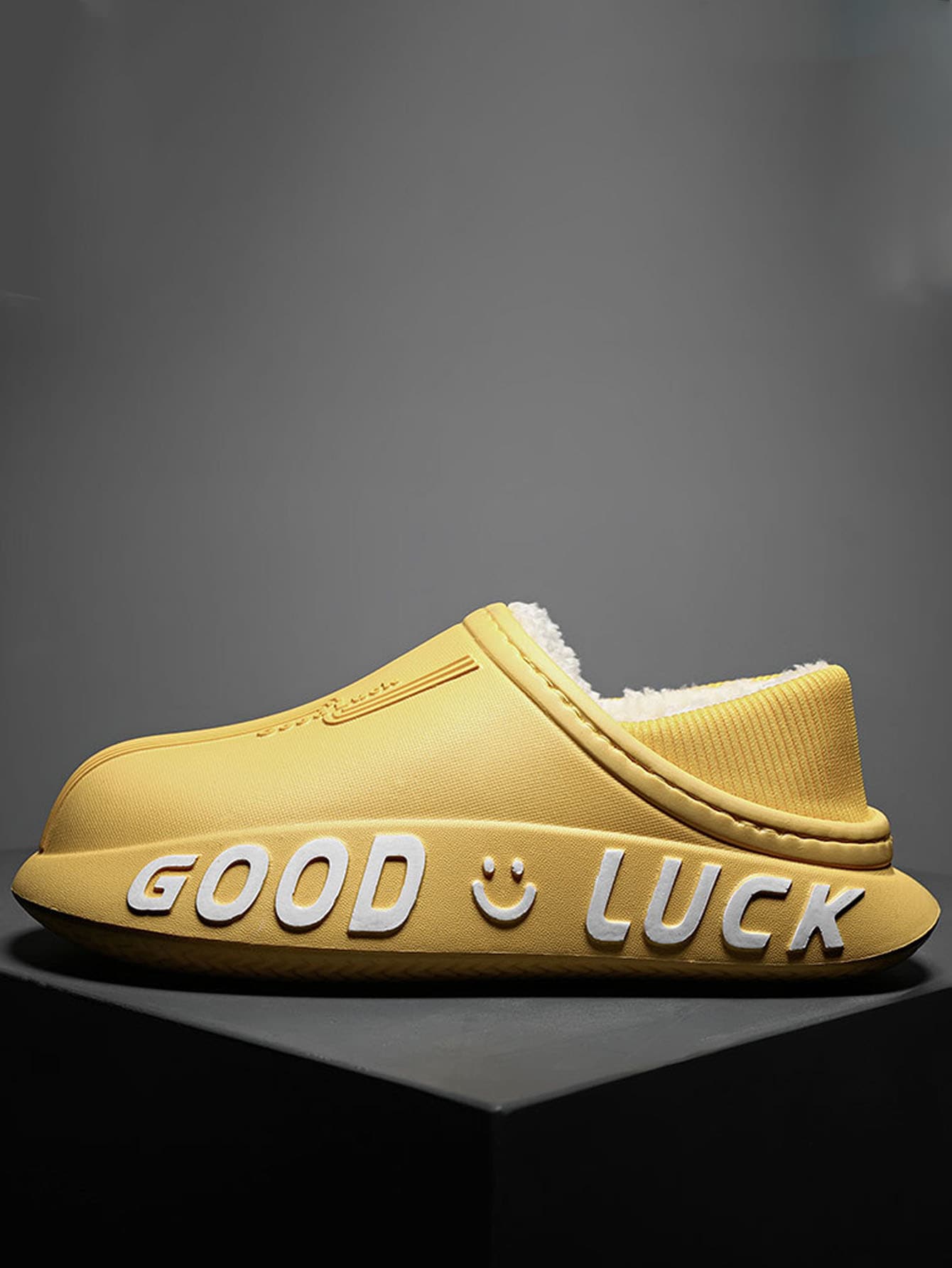 Slogan Graphic Thermal Lined Work Clogs | SHEIN USA