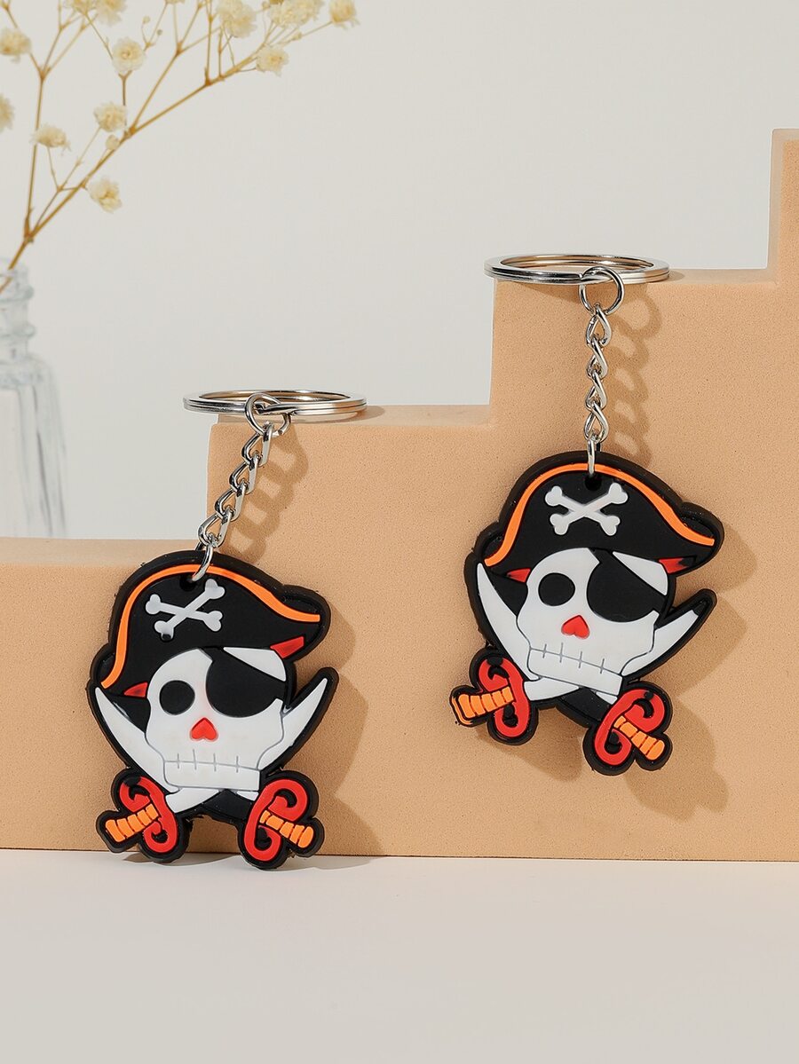 2pcs Pirate Charm Keychain | SHEIN EUR
