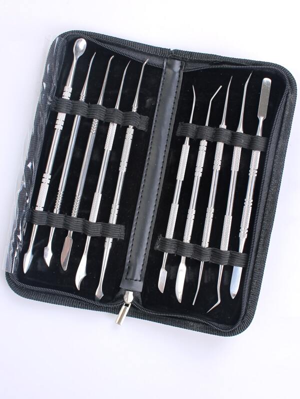 10pcs Stainless Steel Carving Tool Set | SHEIN USA
