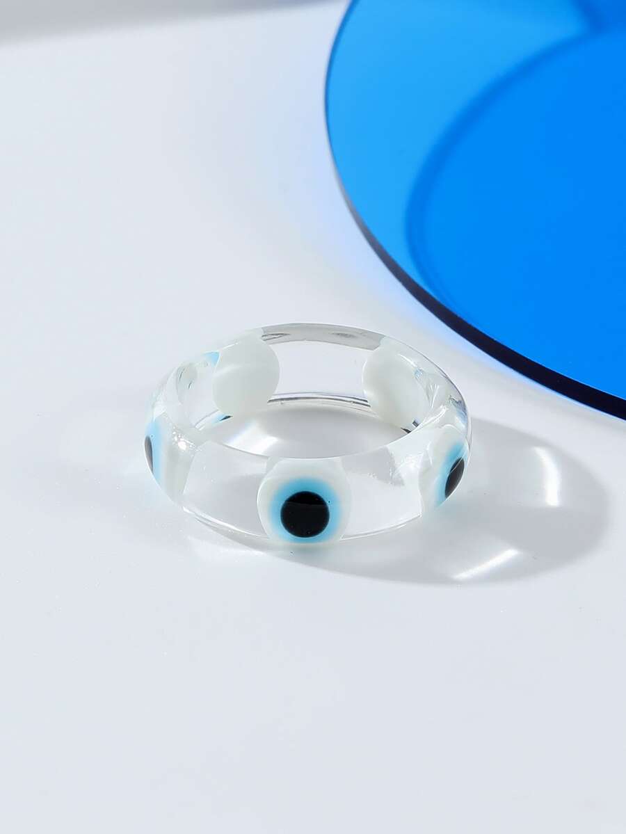 Evil Eye Detail Ring | SHEIN USA
