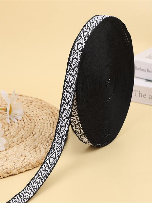 1roll Geometric Pattern DIY Webbing Lace | SHEIN USA