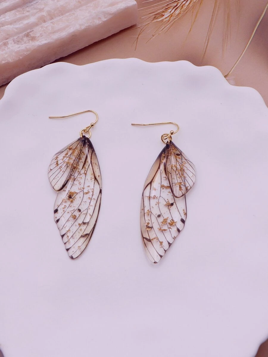 Wing Drop Earrings | SHEIN USA