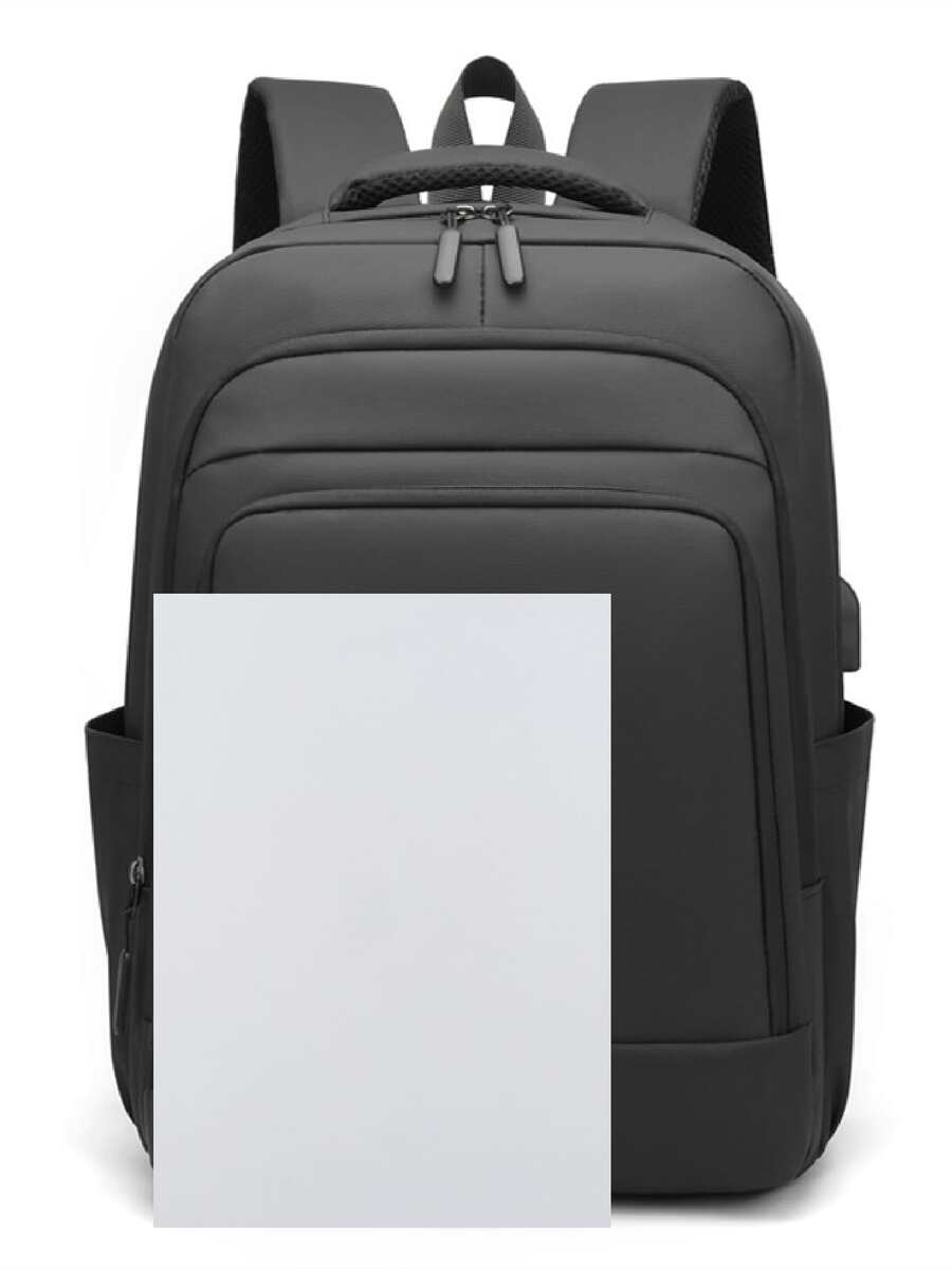 Charging Port Design Functional Backpack | SHEIN USA