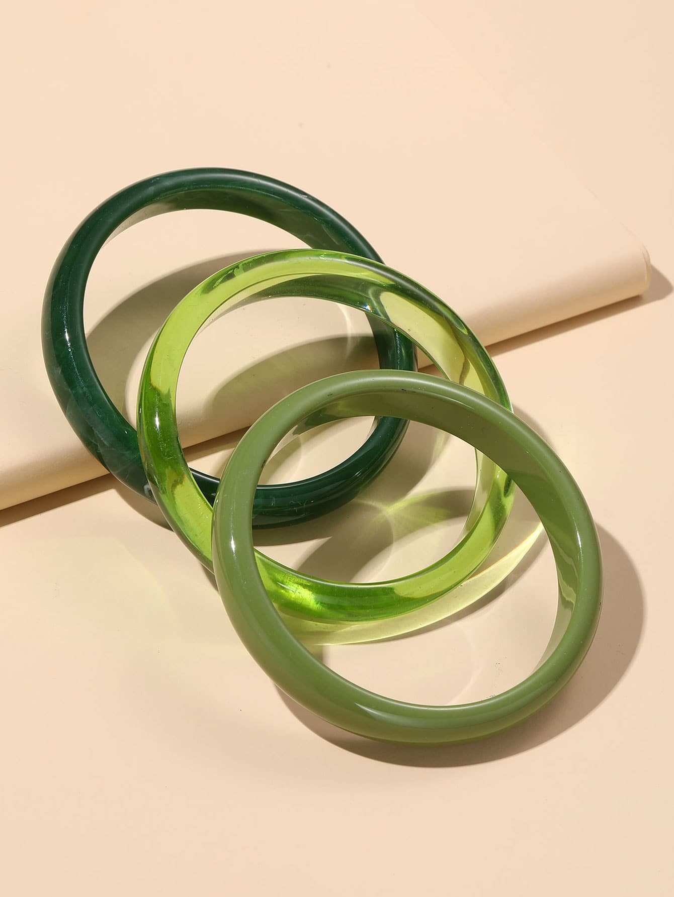 3pcs Minimalist Solid Bangle | SHEIN USA