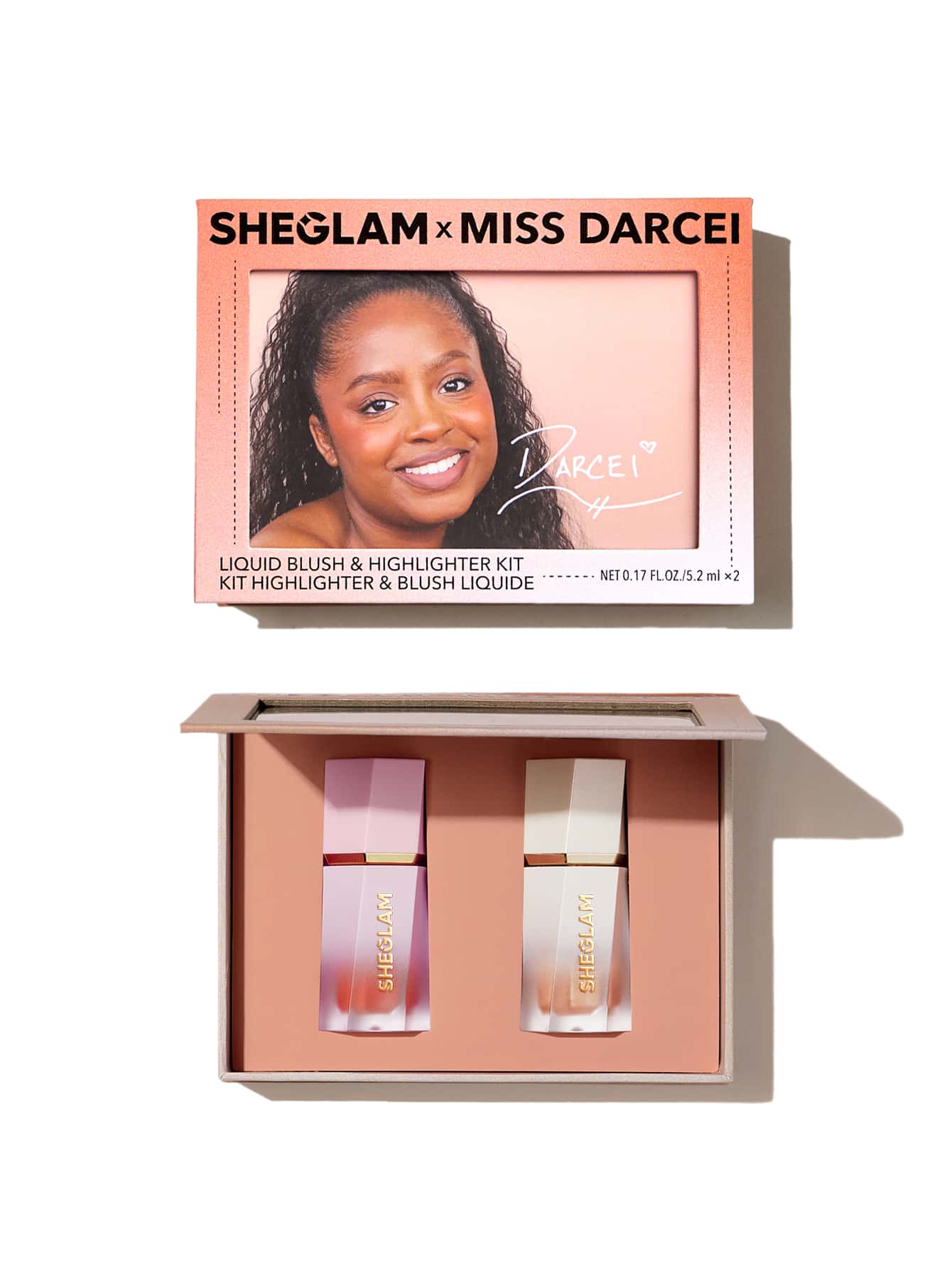 SHEGLAM X MISS DARCEI Liquid Blush & Highlighter Kit | SHEIN USA