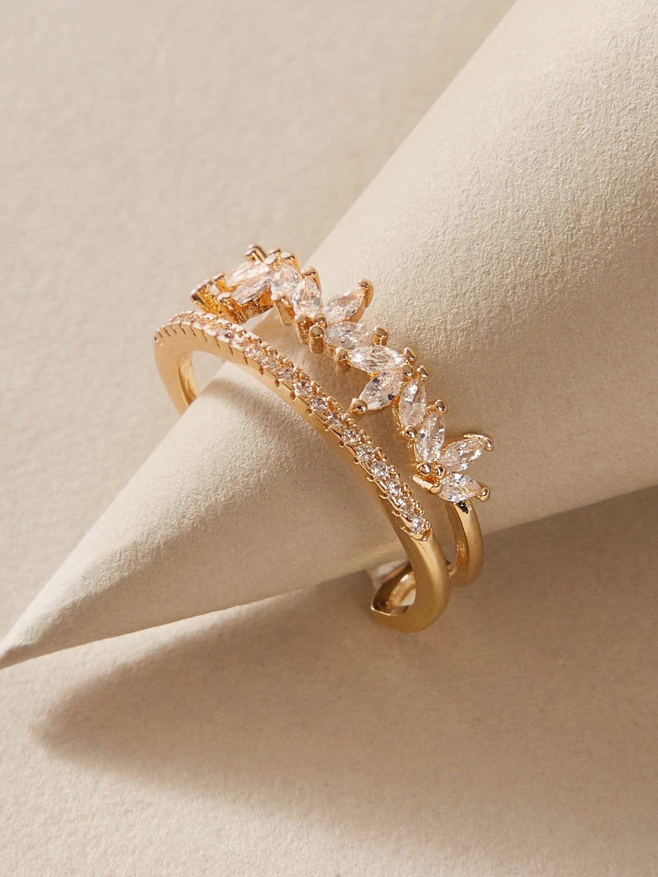 Rhinestone Decor Ring | SHEIN USA