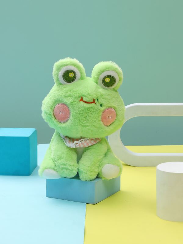 1pc Frog Design Pet Plush Toy | SHEIN USA
