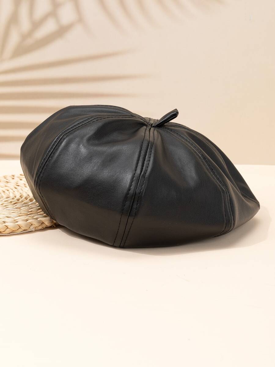 Men Minimalist Solid Beret Halloween | SHEIN USA