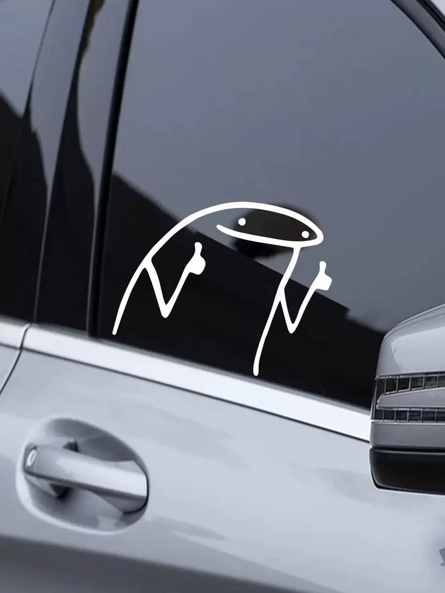 Cartoon Graphic Car Sticker | SHEIN USA