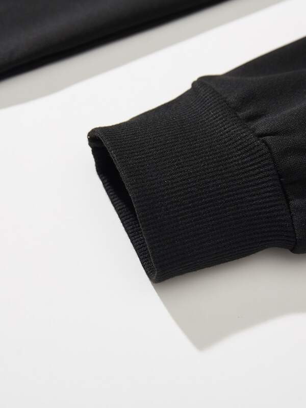 Manfinity EMRG Men Japanese Letter & Floral Print Sweatshirt | SHEIN UK