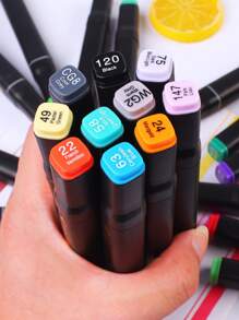 Premium Double-Headed Marker Pen Set, Perfect for Artistic Expression ...