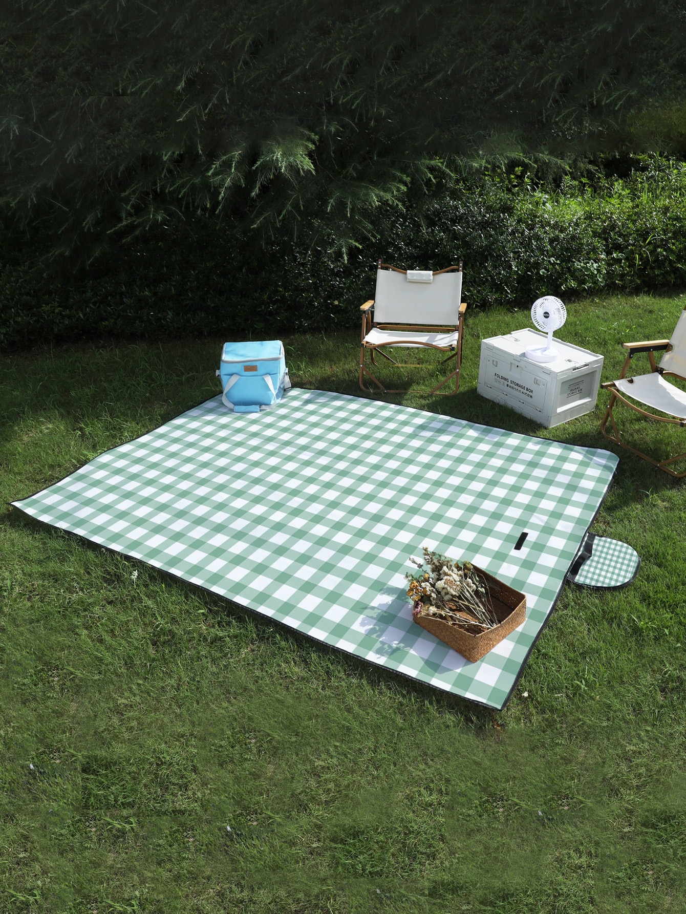 Plaid Pattern Outdoor Picnic Mat