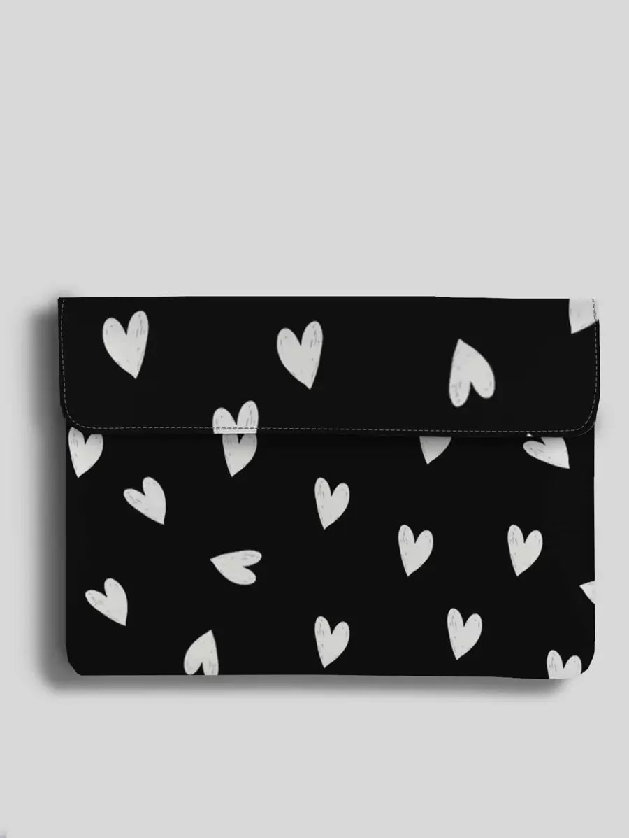 14 Inch Heart Print Laptop Sleeve | SHEIN USA